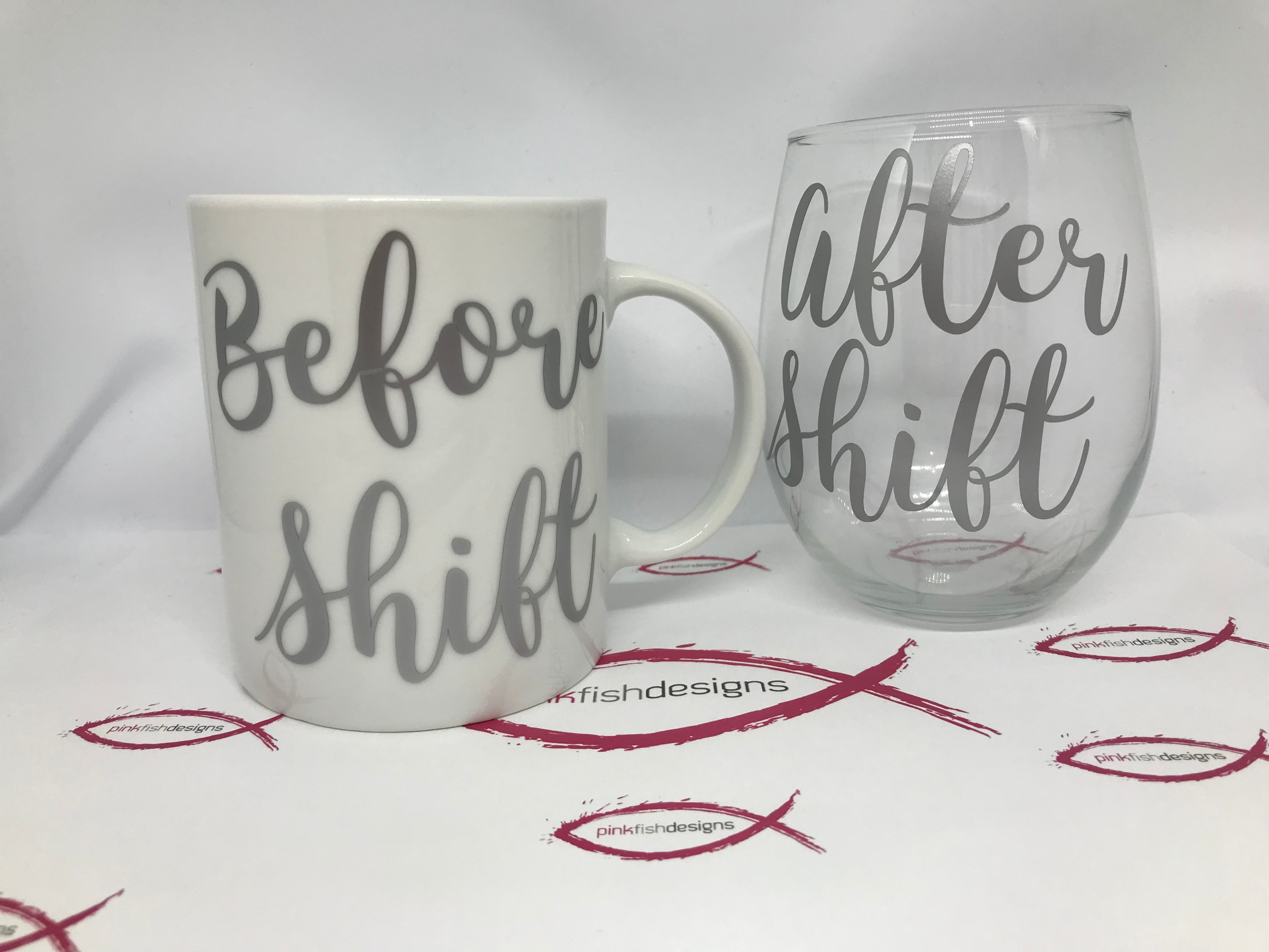 Before & After Shift Pack Label – Pink Fish Designs